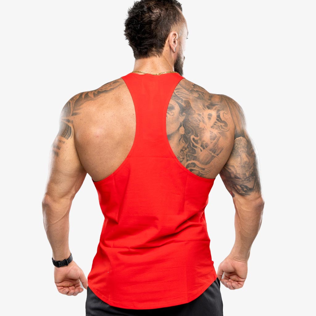 Shop Stringer Singlet World Gym Branded | Men's Stringer Tanks - World ...