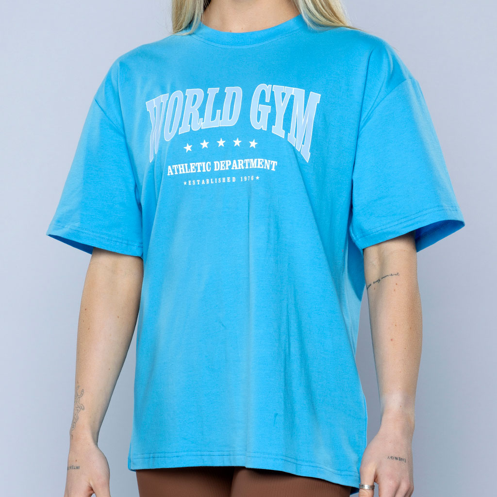 Shop Vintage Oversized Tee | Men's T-Shirts - World Gym Shop