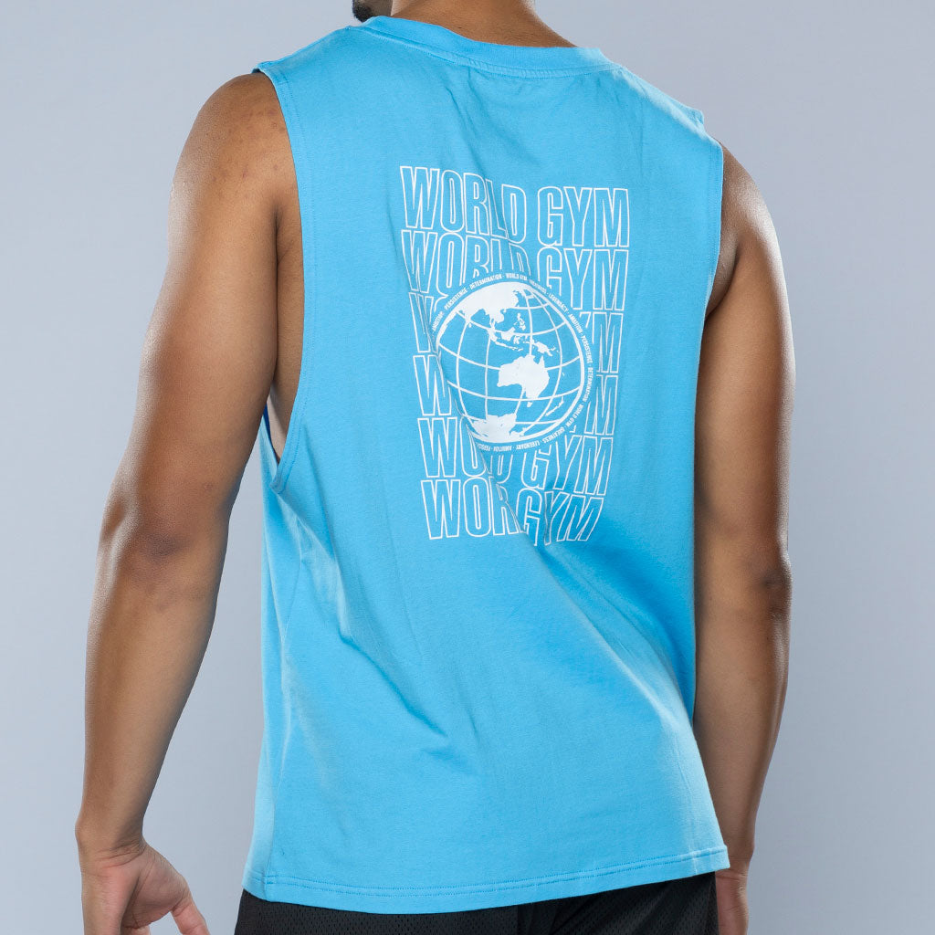 Vital Sleeveless Muscle Tee – World Gym Shop
