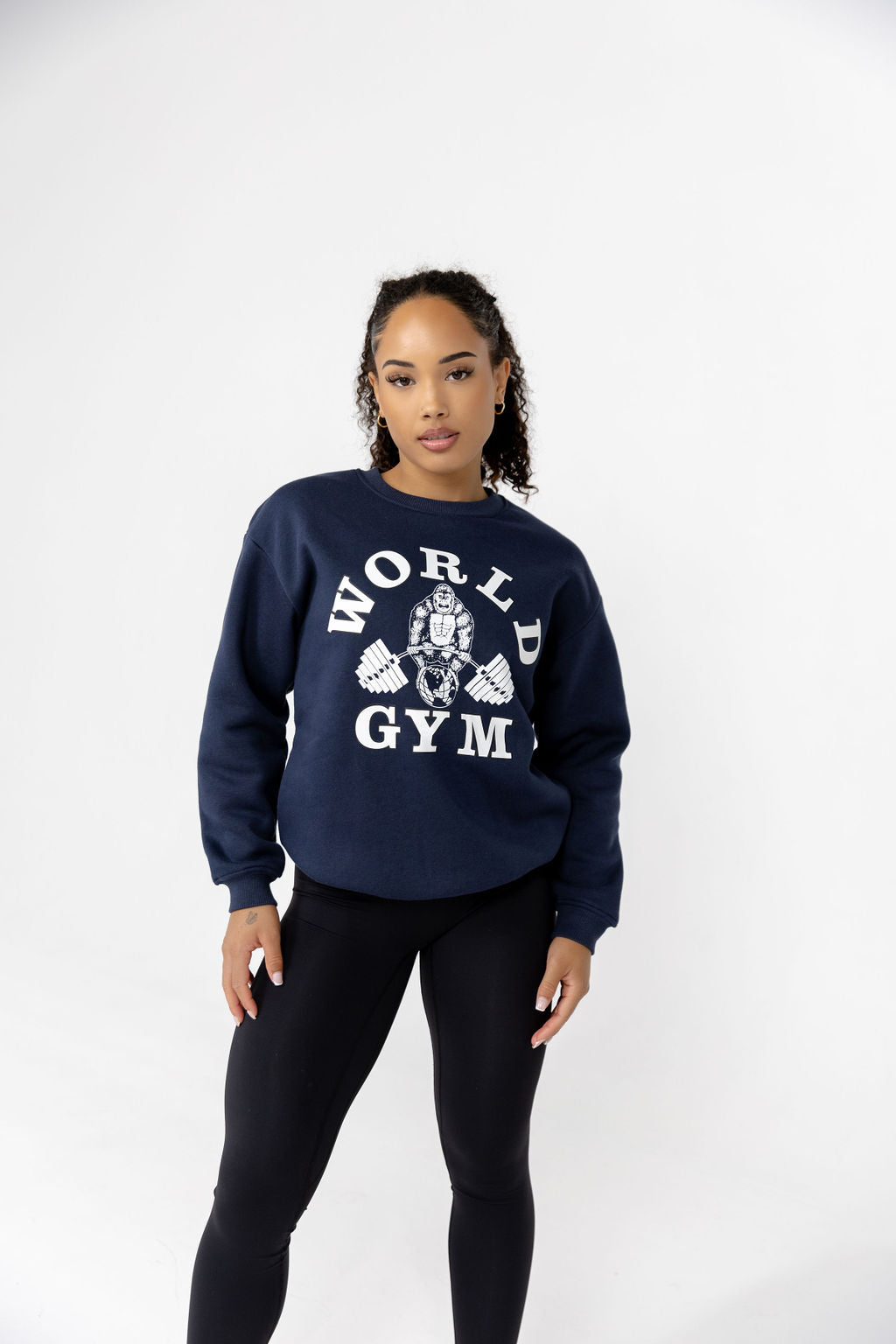 Legacy Crew Jumper Navy – World Gym Shop
