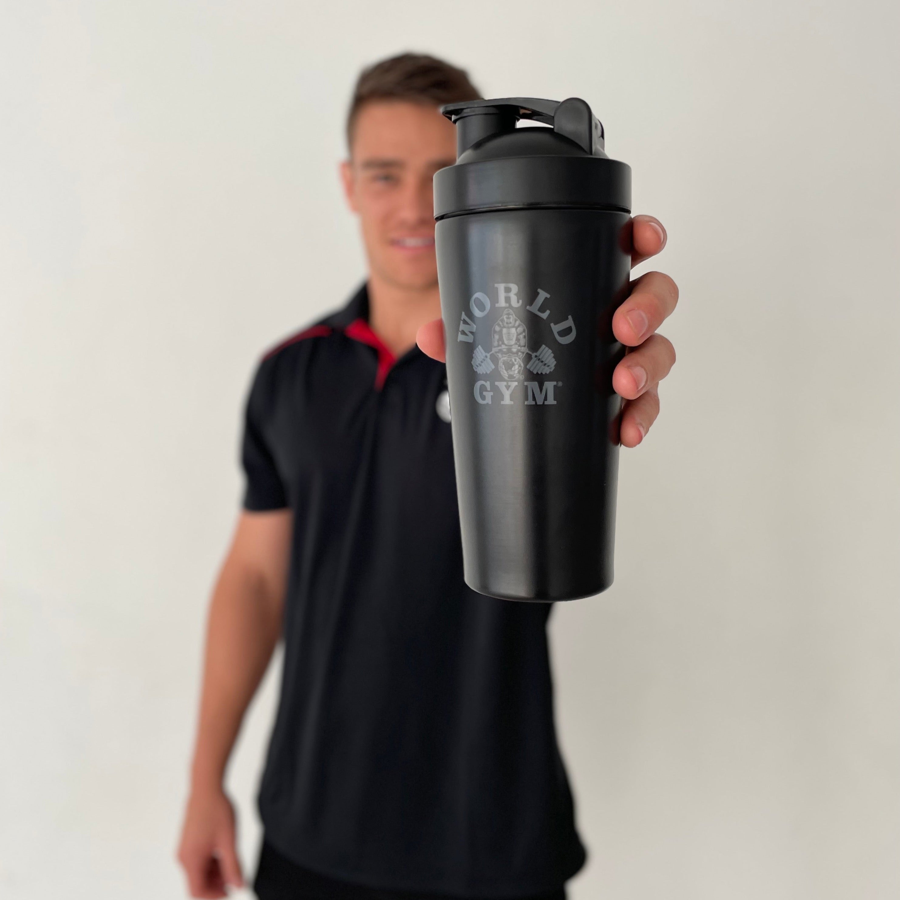 Stainless Steel World Gym Shaker – World Gym Shop