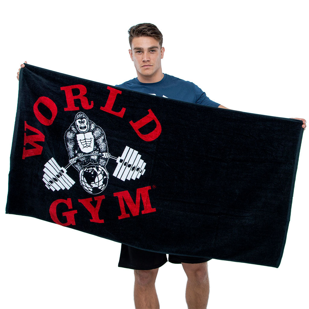 Shop Large Gym Towels | Absorbent Workout Towels - World Gym Shop